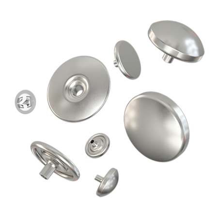 Design options for snaps & fastening elements